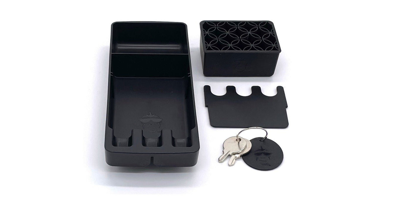 Lockable Odor-Proof Storage Box - Secure and Discreet